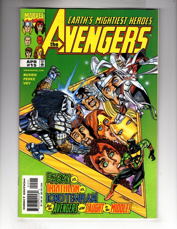 Avengers #15 (1999) / ID#03 | Comic Books - Modern Age, Marvel, Avengers, Superhero / HipComic