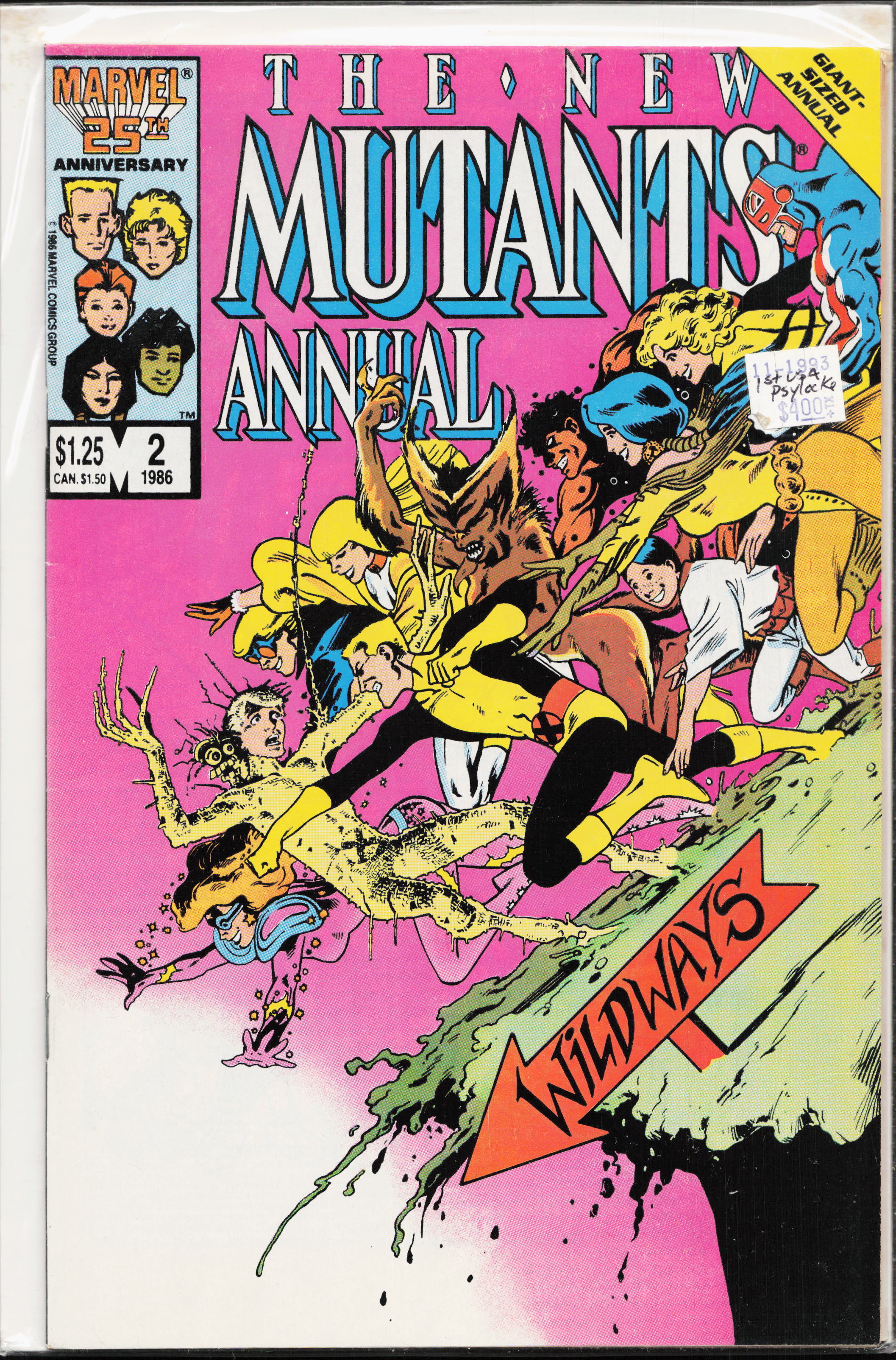 The New Mutants Annual #2 (1986) New Mutants [Key Issue] | Comic Books ...