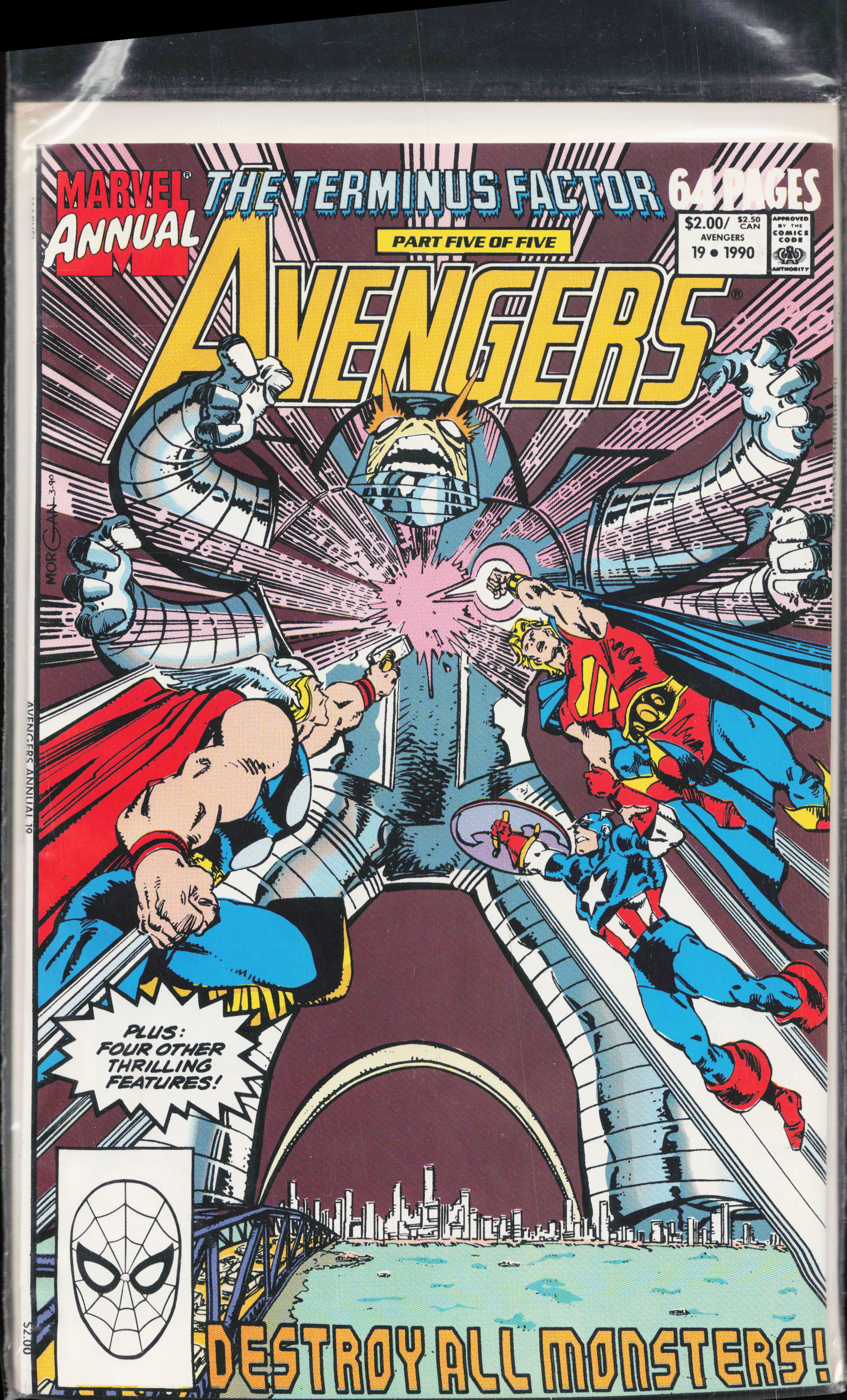 The Avengers Annual #19 (1990) The Avengers | Comic Books - Copper Age ...
