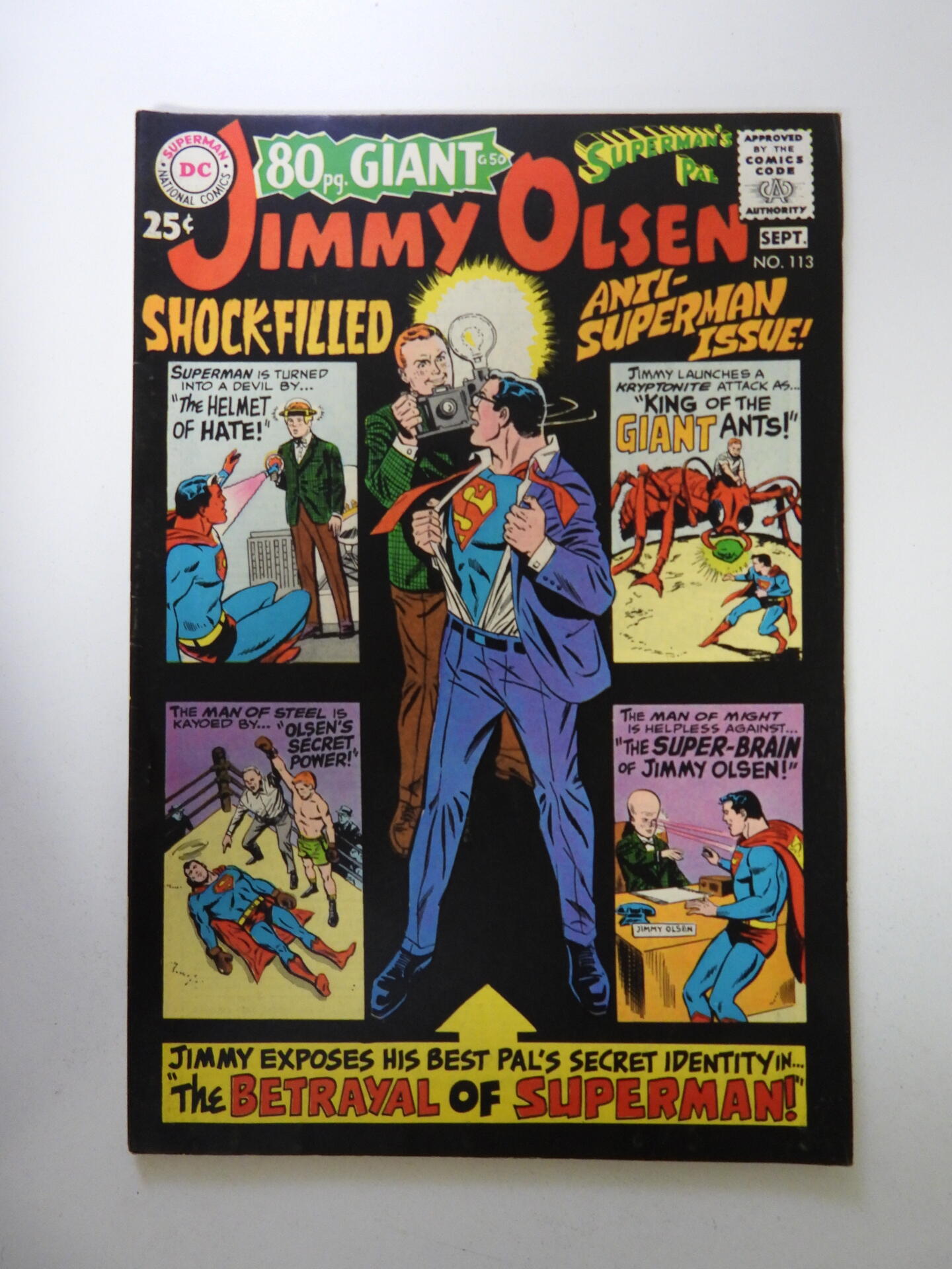 Superman's Pal, Jimmy Olsen #113 (1968) VF condition | Comic Books ...