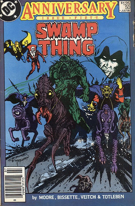 SWAMP THING, SAGA OF (1982 Series) #50 NEWSSTAND Good Comics Book ...