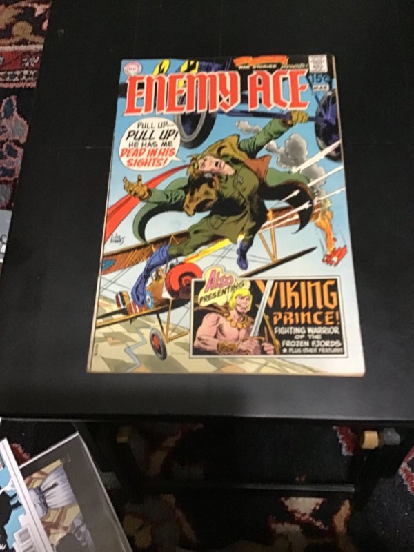 Star Spangled War Stories #149 1970 Enemy Ace! Viking prince! Kubert ...