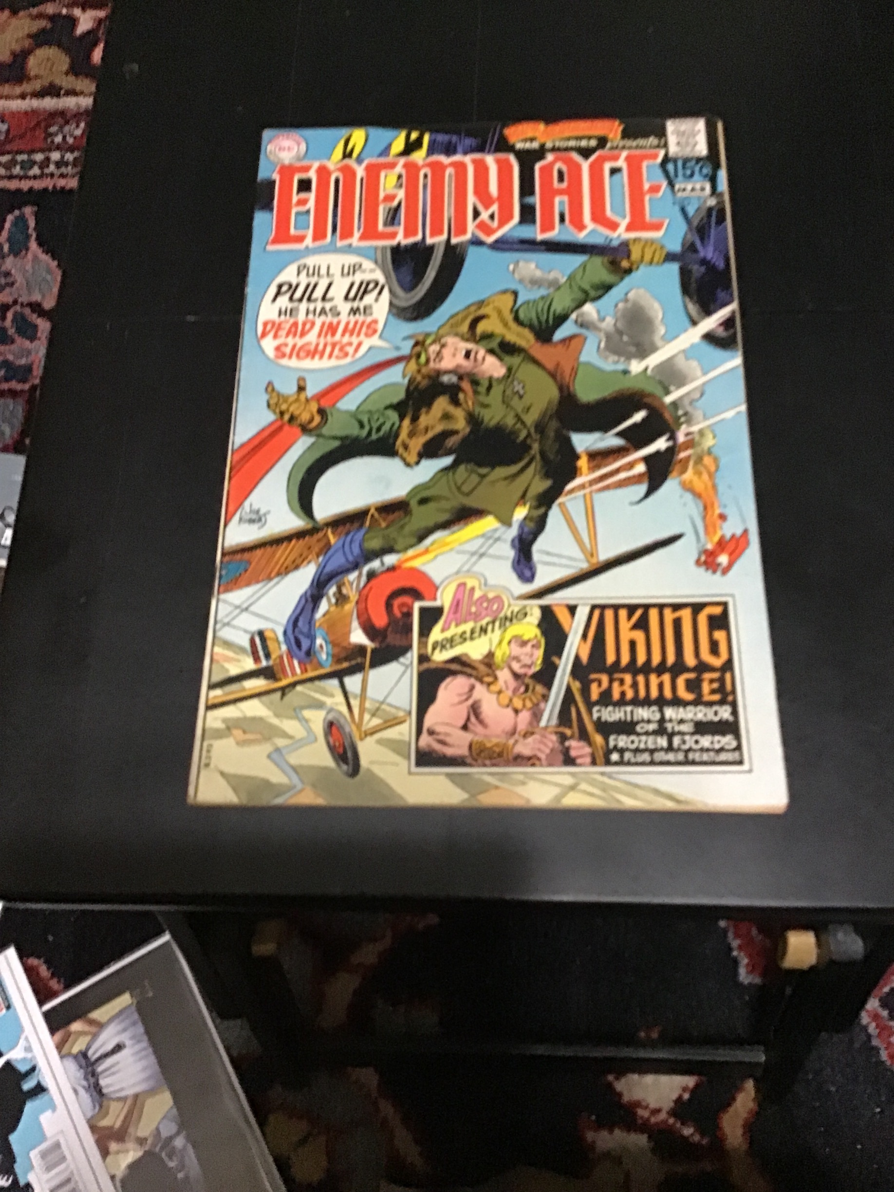 Star Spangled War Stories #149 1970 Enemy Ace! Viking prince! Kubert ...