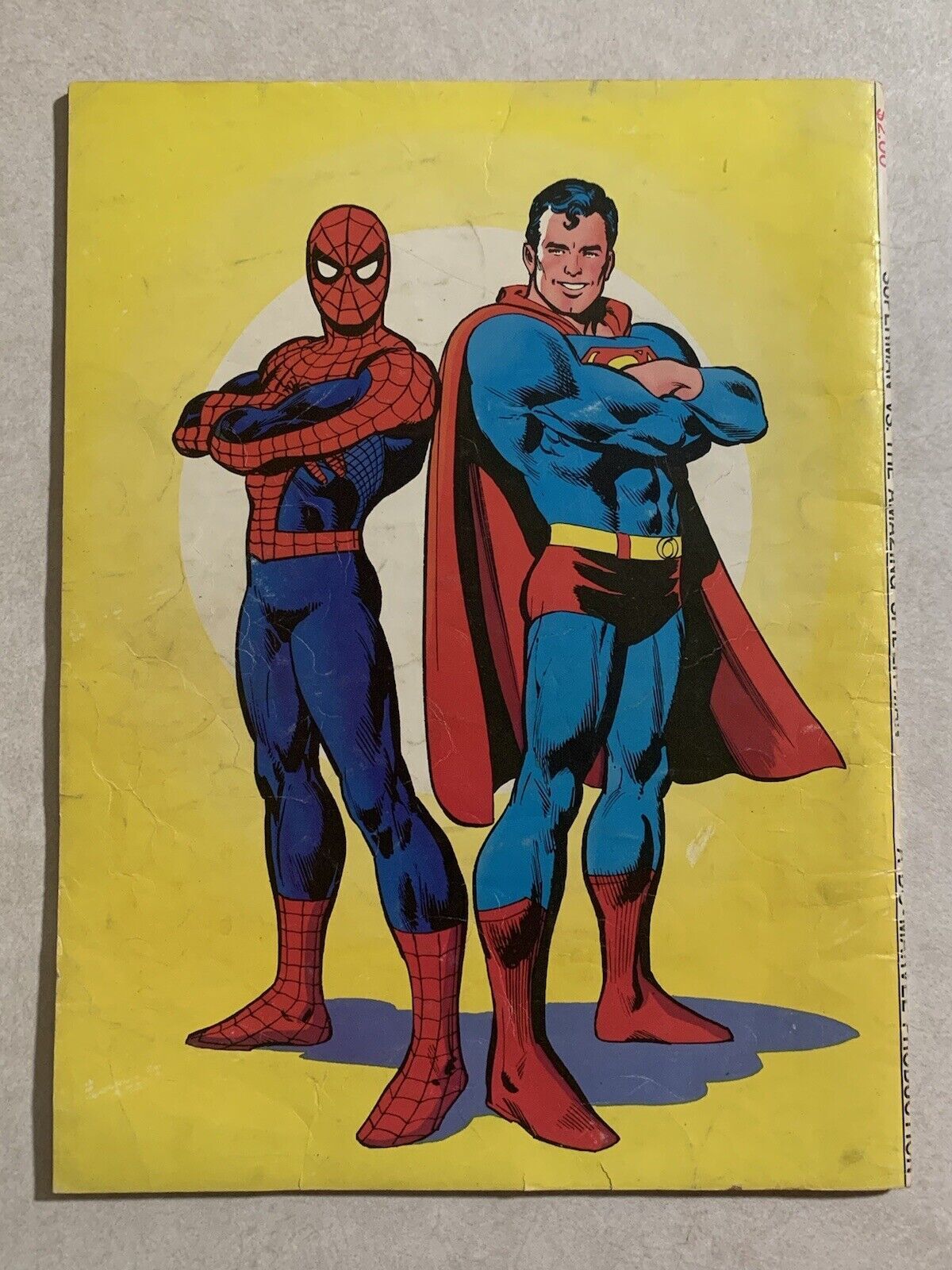 Superman Vs The Amazing Spider Man Dc Marvel Treasury Edition Presents