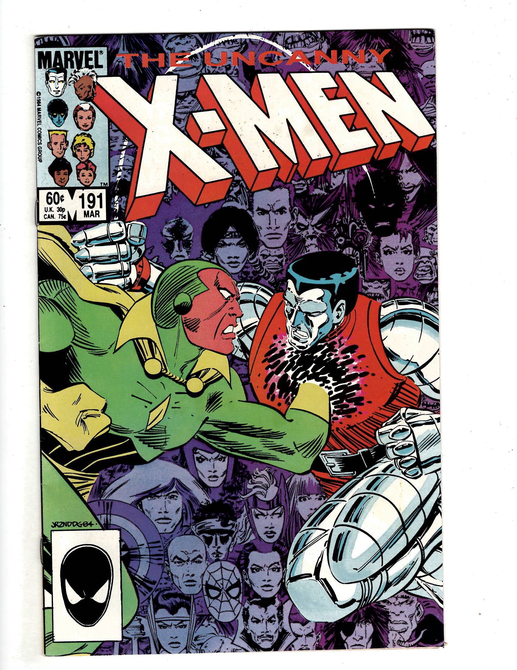 The Uncanny X-Men #191 (1985) J610 | Comic Books - Copper Age, Marvel ...