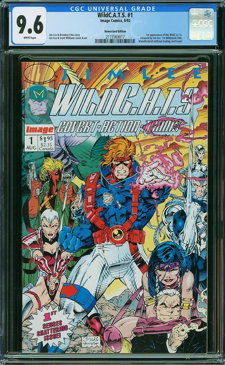 WildC.A.T.s: Covert Action Teams #1 (1992) CGC 9.6 NM+ | Comic Books ...