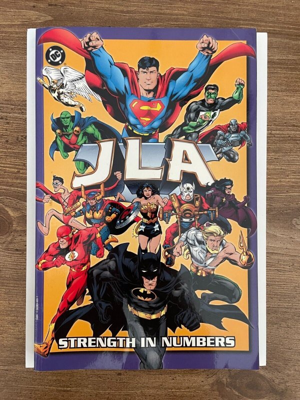 JLA Strength In Numbers DC Comics TPB Graphic Novel Comic Book Batman ...