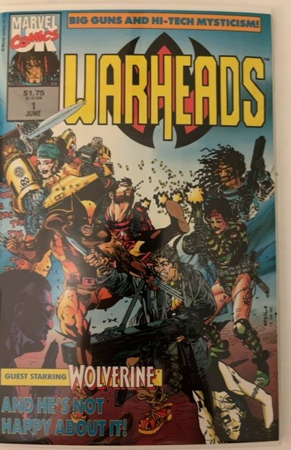Warheads #1 (1992) Liger | Comic Books - Modern Age, Marvel UK ...