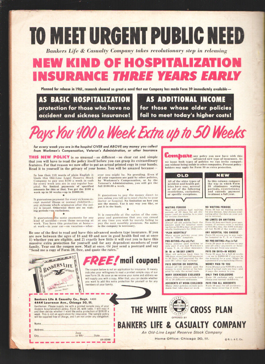 Crime Expose 7/1958-Dead woman cover-Lurid crime-violence-exploitation ...