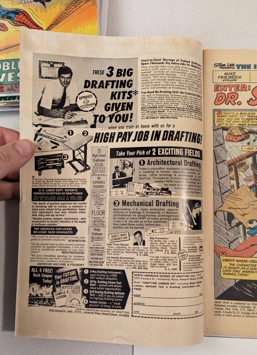 Iron Man #63 FN/VF 7.0 (Marvel 1973) Early Dr. Spectrum Appearance ...