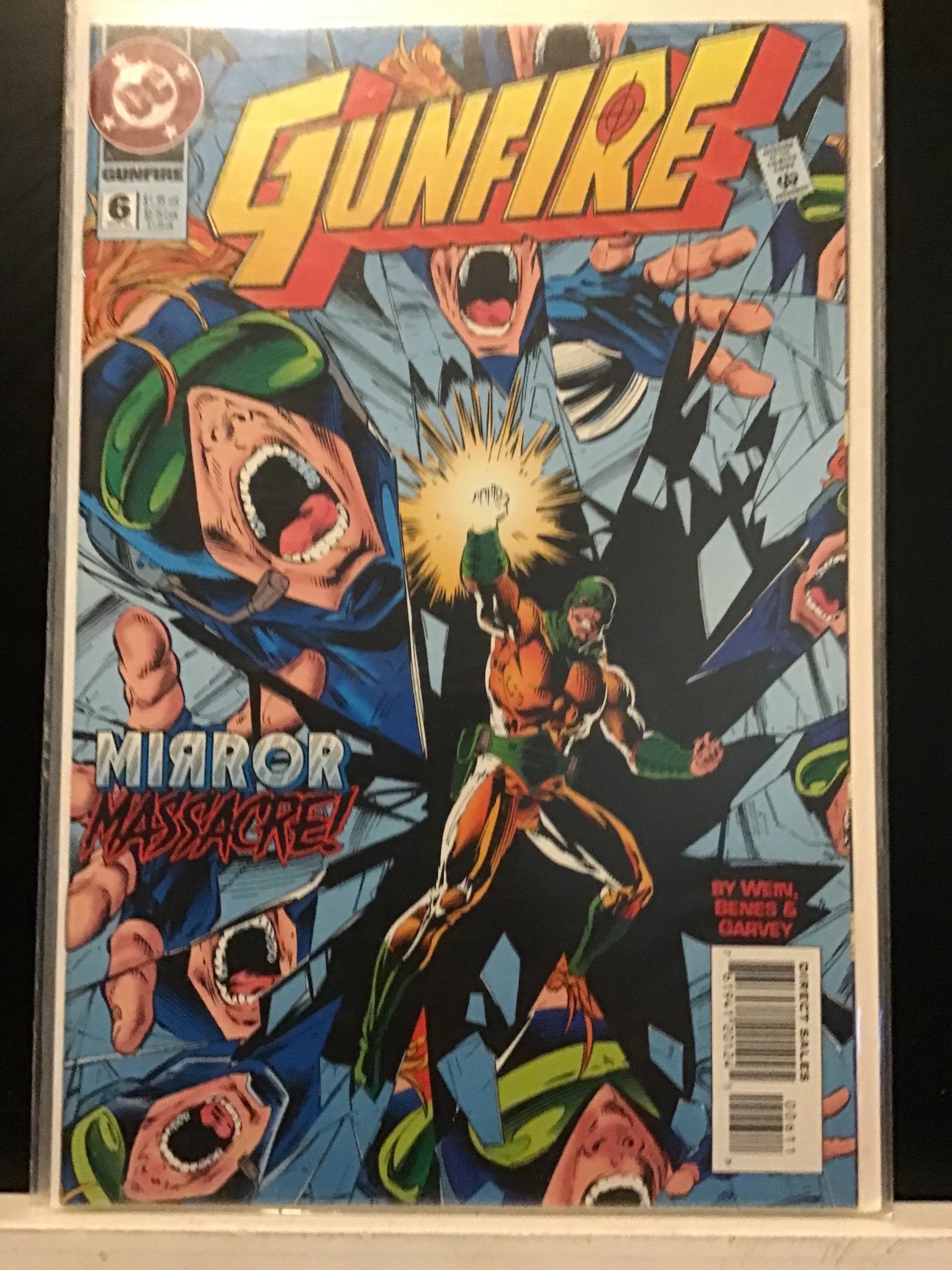 Gunfire #6 (1994) | Comic Books - Modern Age, DC Comics, Superhero ...