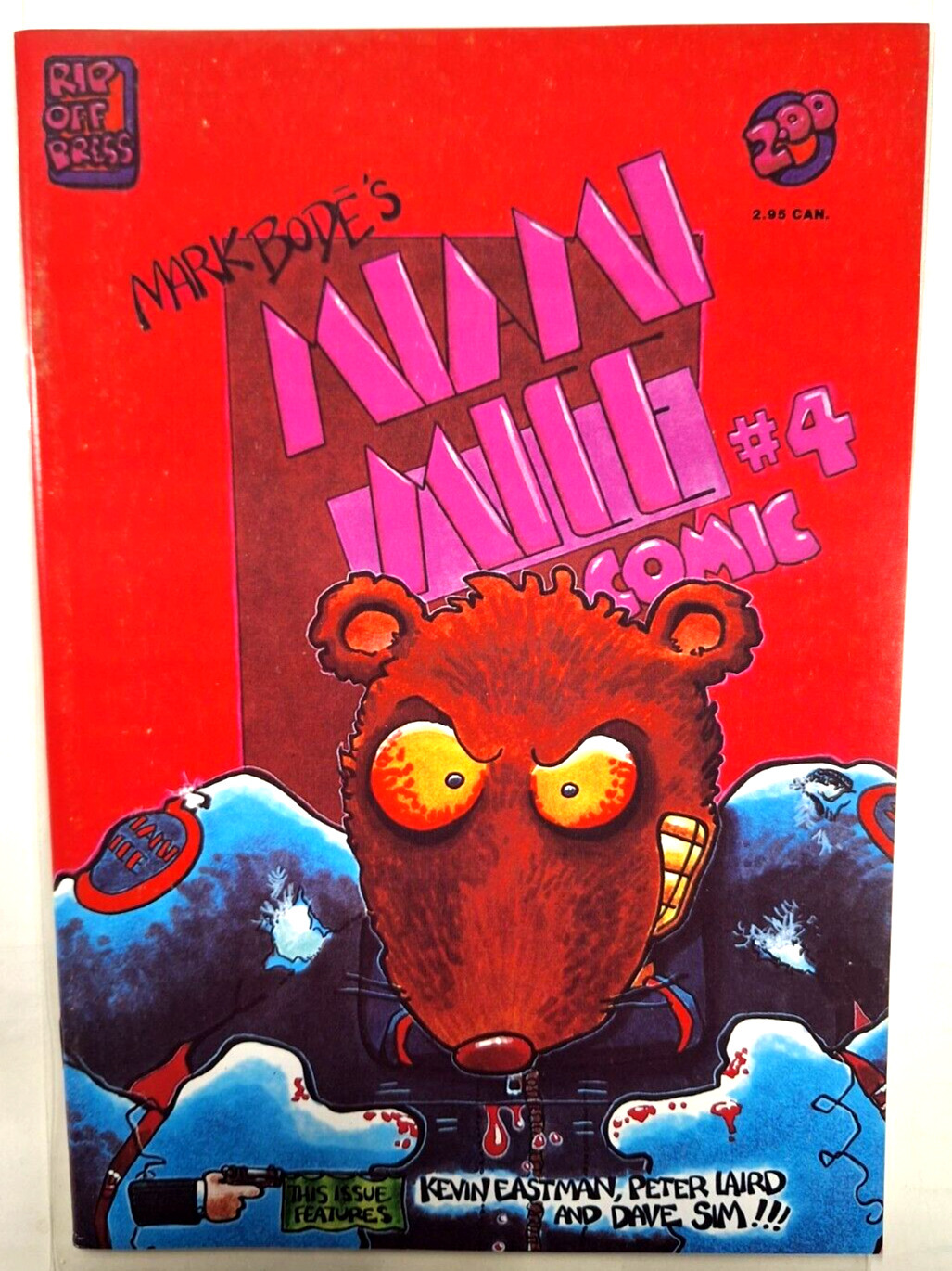 Miami Mice #4 Eastman Laird Teenage Mutant Ninja Turtles X-Over 1/1987 ...