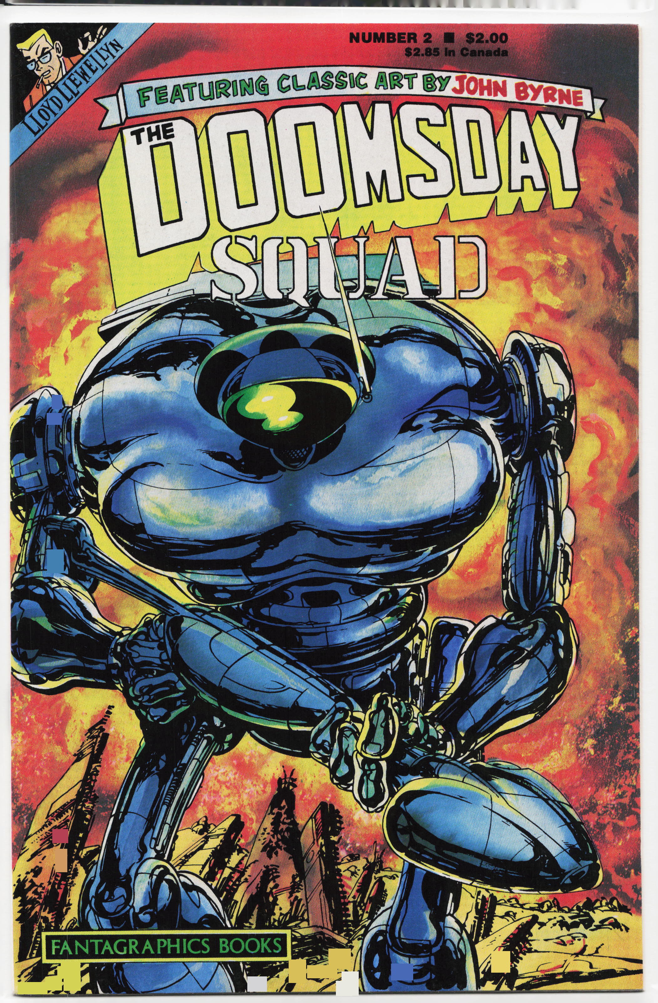 Doomsday Squad #2 (1986) Kuno | Comic Books - Copper Age, Fantagraphics ...