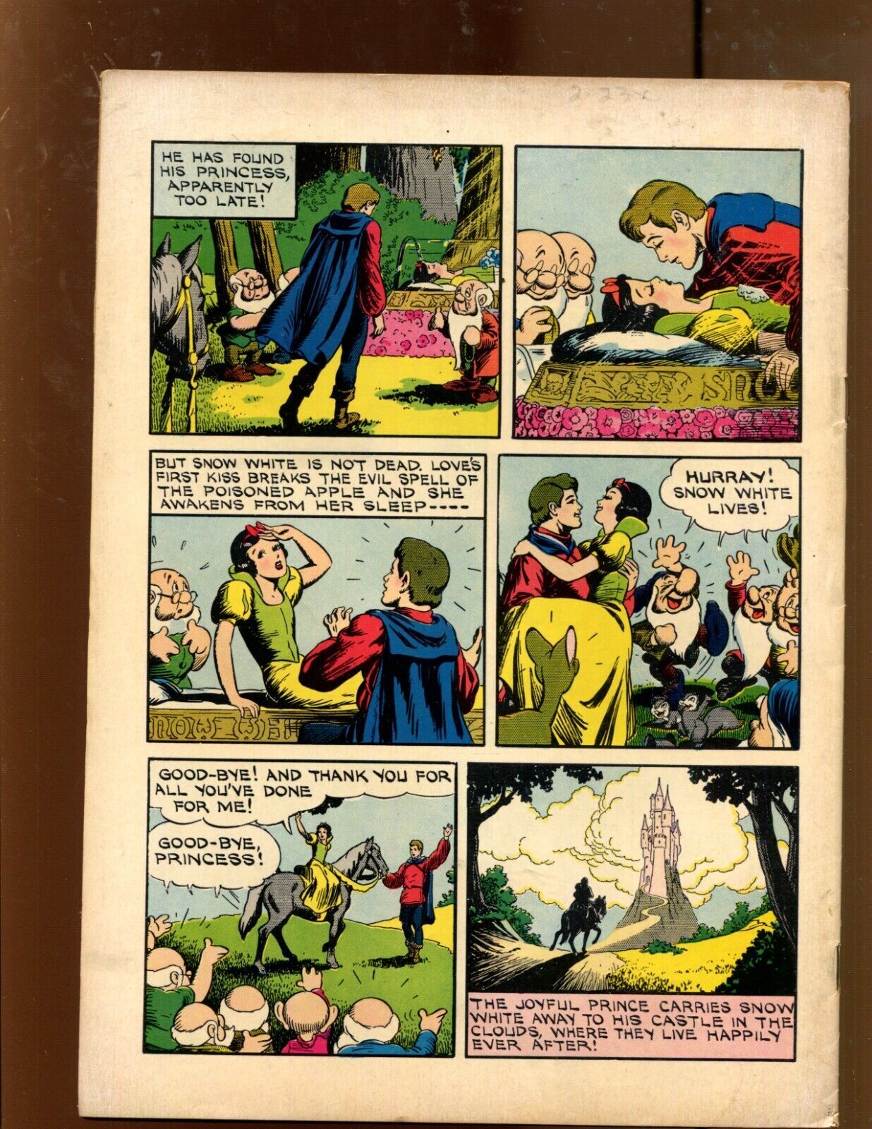 Walt Disney's Snow White and the Seven Dwarfs #382 - GOLDEN AGE! (6.0/6 ...