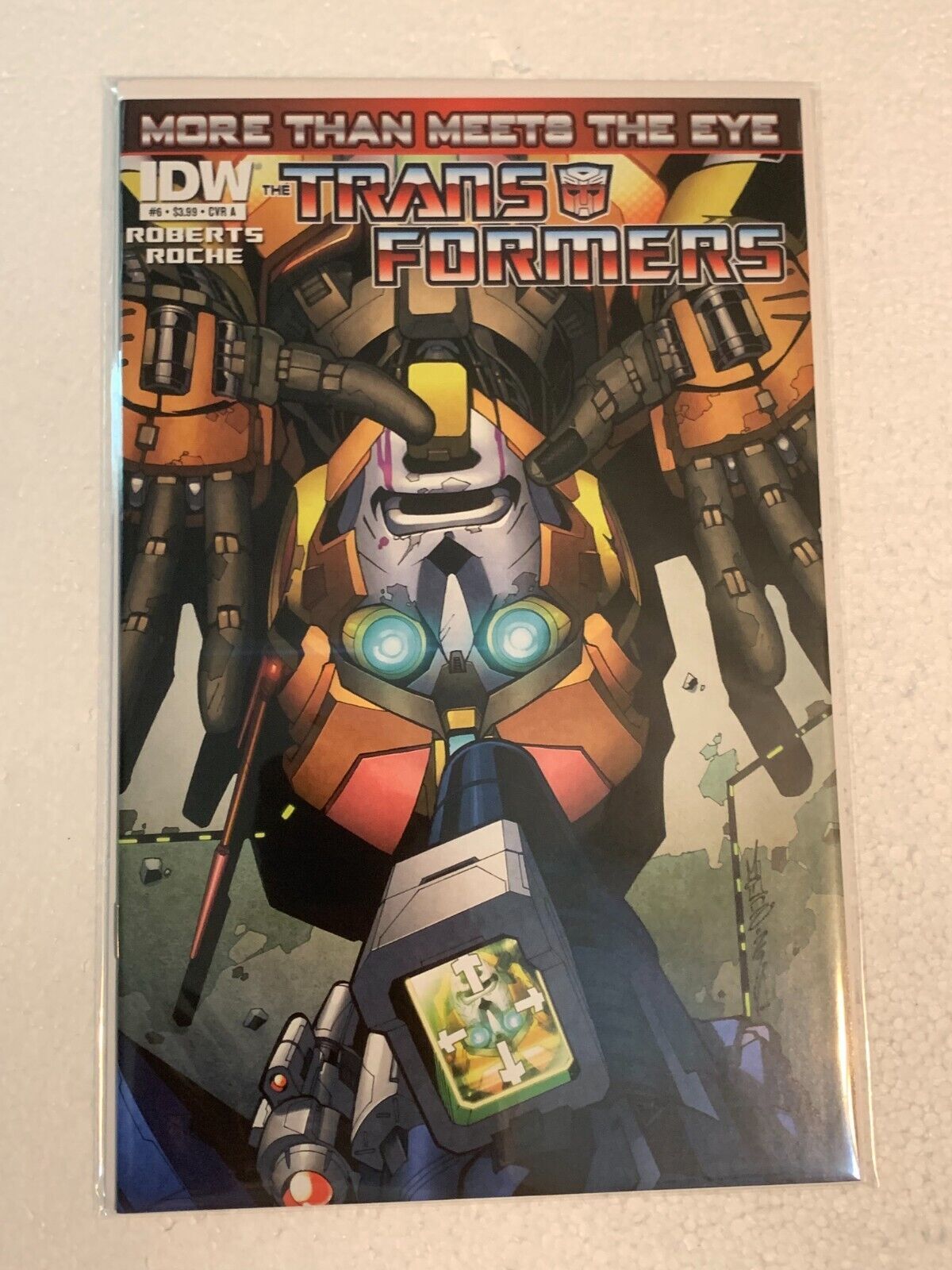 Transformers - MORE THAN MEETS THE EYE #6 COVER A IDW 2012 VHTF | Comic ...