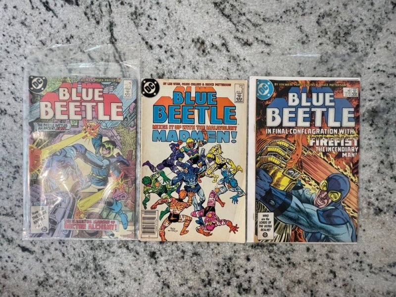 3 Blue Beetle DC Comic Books # 2 3 4 Batman Superman Flash Aquaman ...