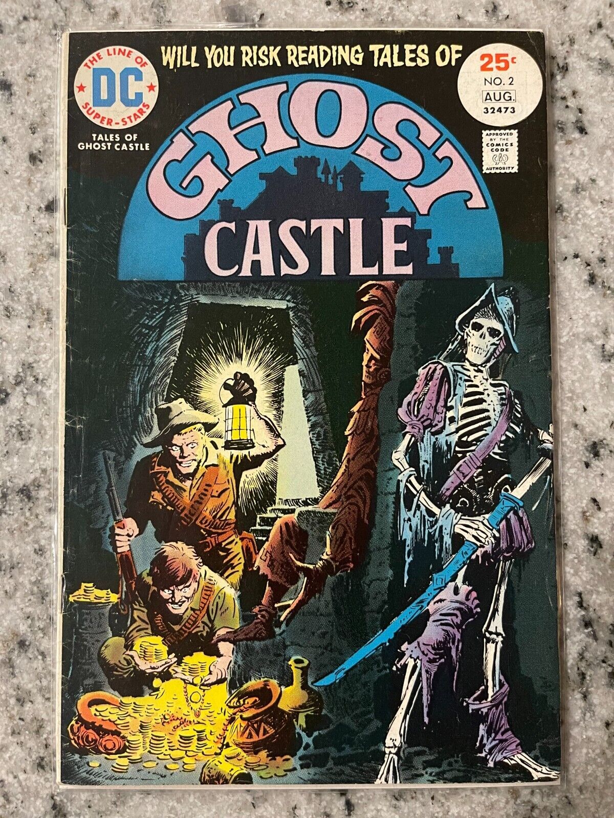 Tales Of Ghost Castle # 2 VF DC Bronze Age Comic Book Skeletons Horror ...
