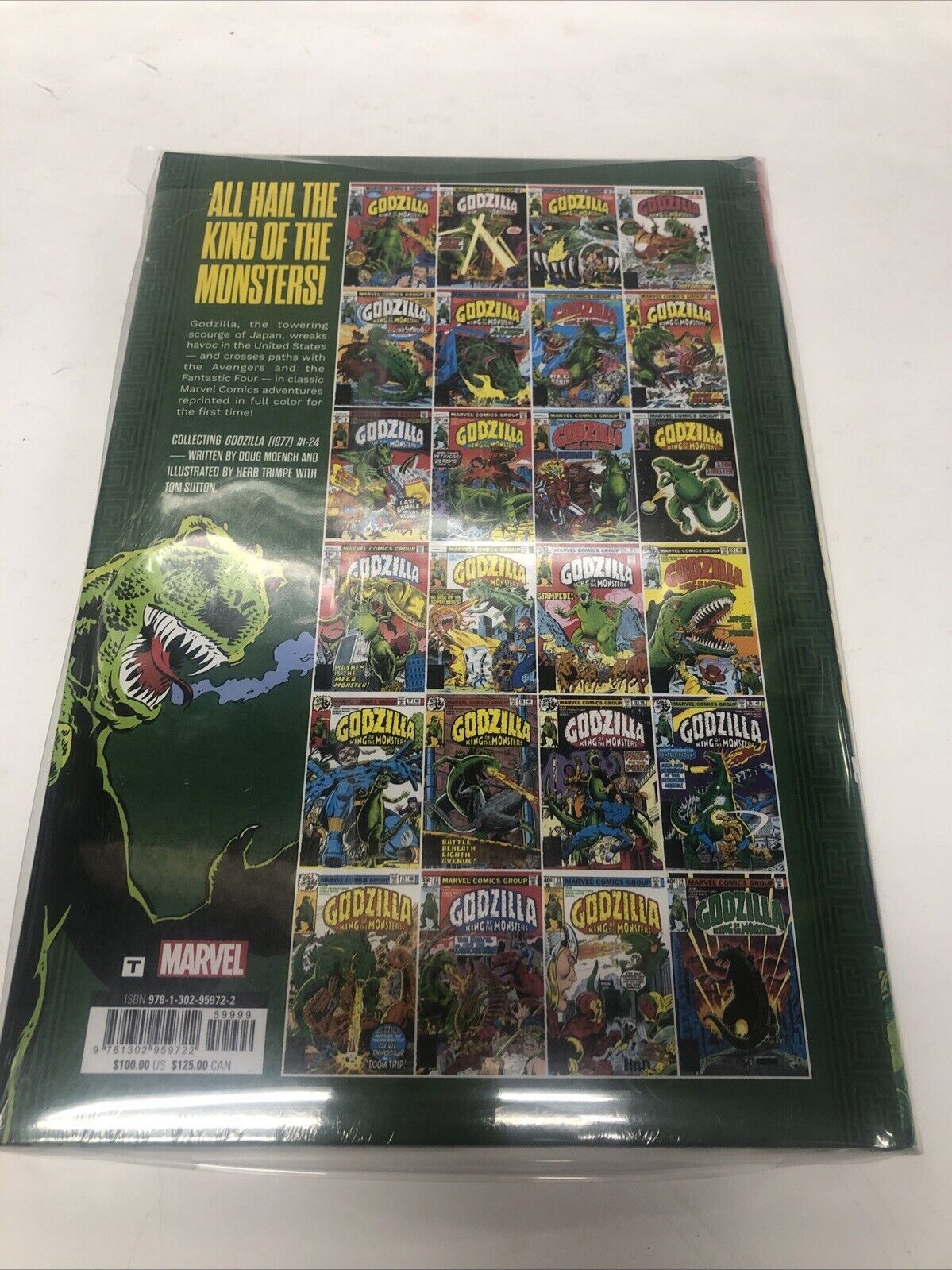 Godzilla The Original Marvel Years (2024) Omnibus • Doug Moench • DM ...