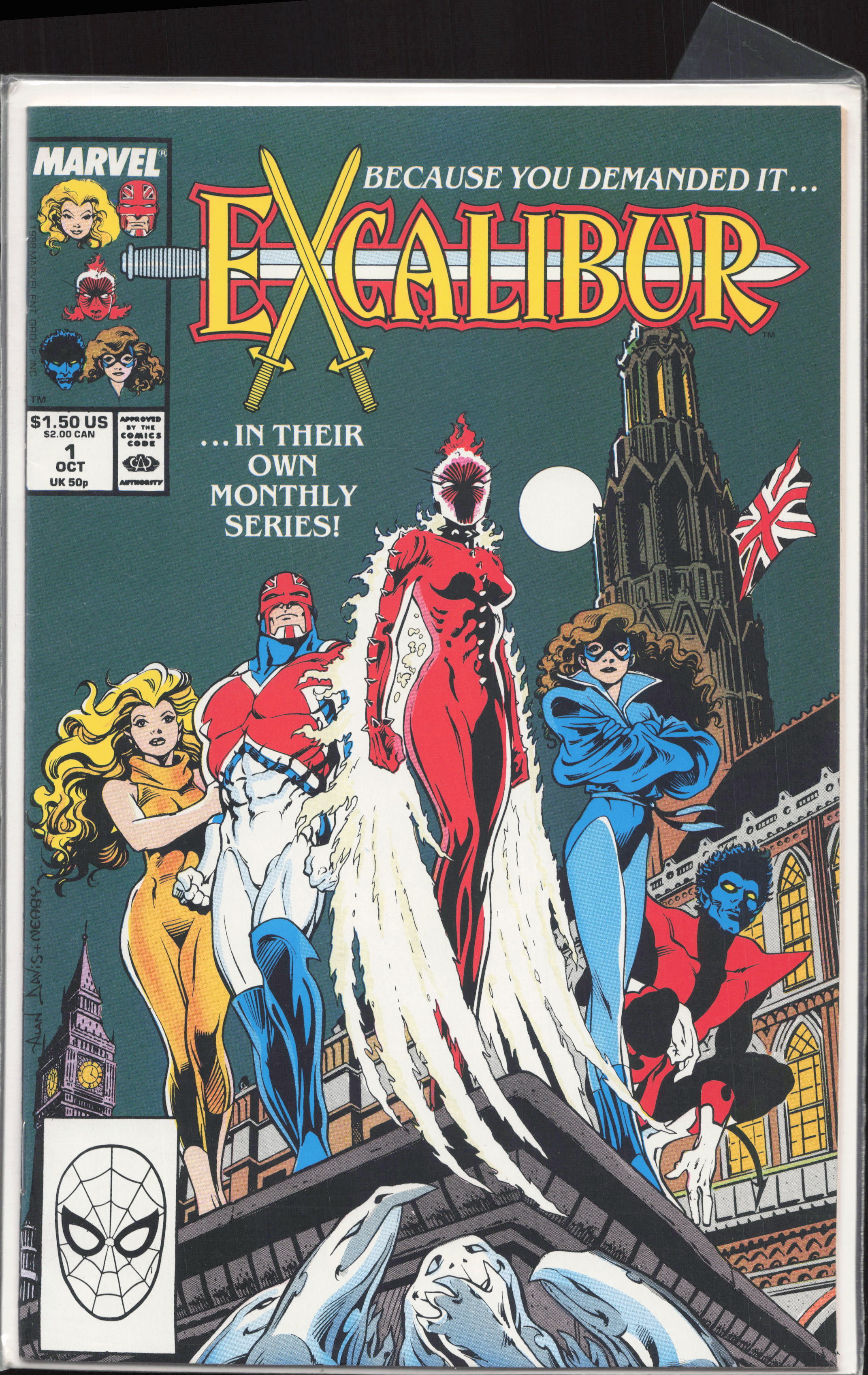 Excalibur #1 (1988) Excalibur | Comic Books - Copper Age, Marvel ...