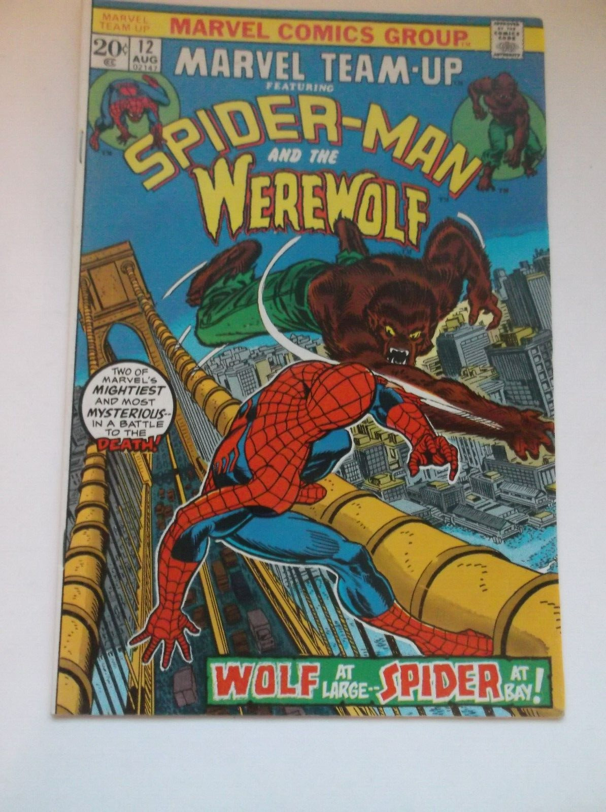 Marvel Team-Up #12, Spider-Man & the Werewolf, Disney+ HIT Show, 1973 ...