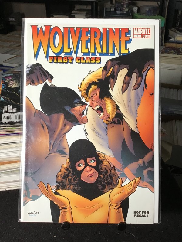 Wolverine: First Class #2 Marvel Legends Cover (2008) | Comic Books ...