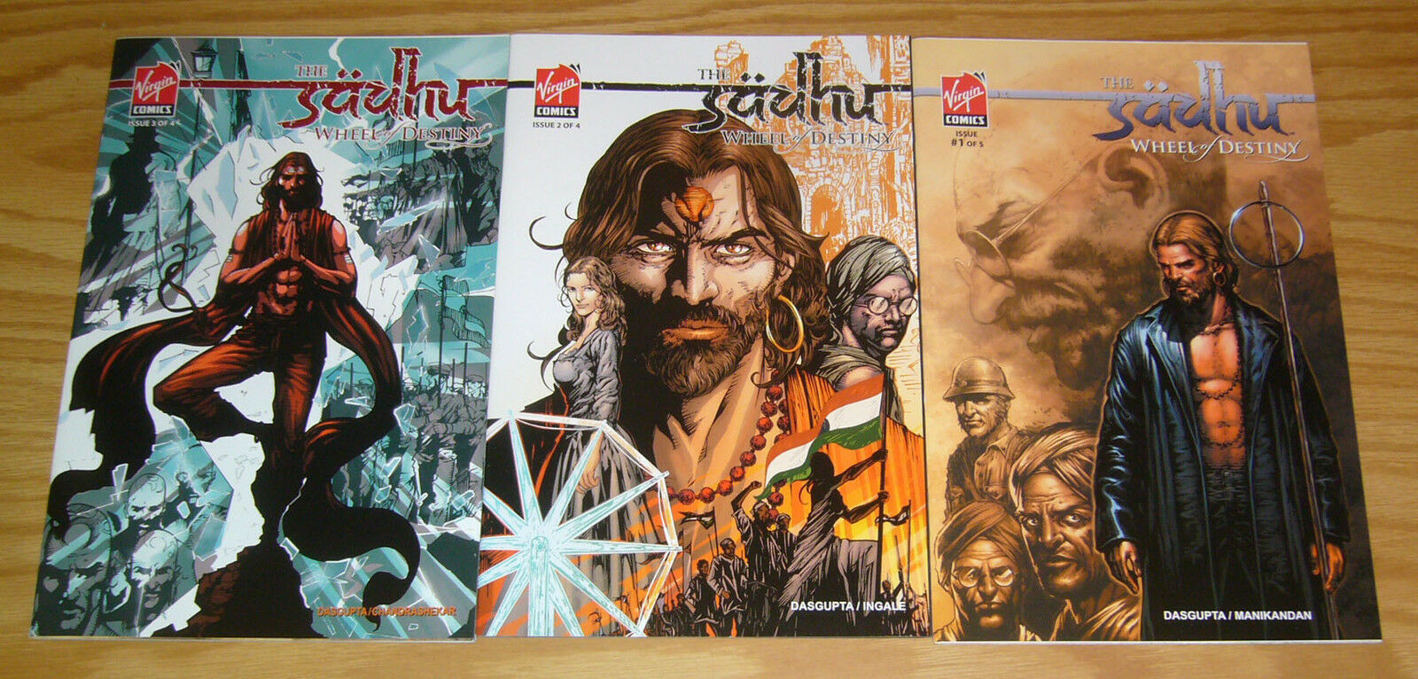 Sadhu: Wheel of Destiny #1-3 VF/NM complete series - comics with india ...