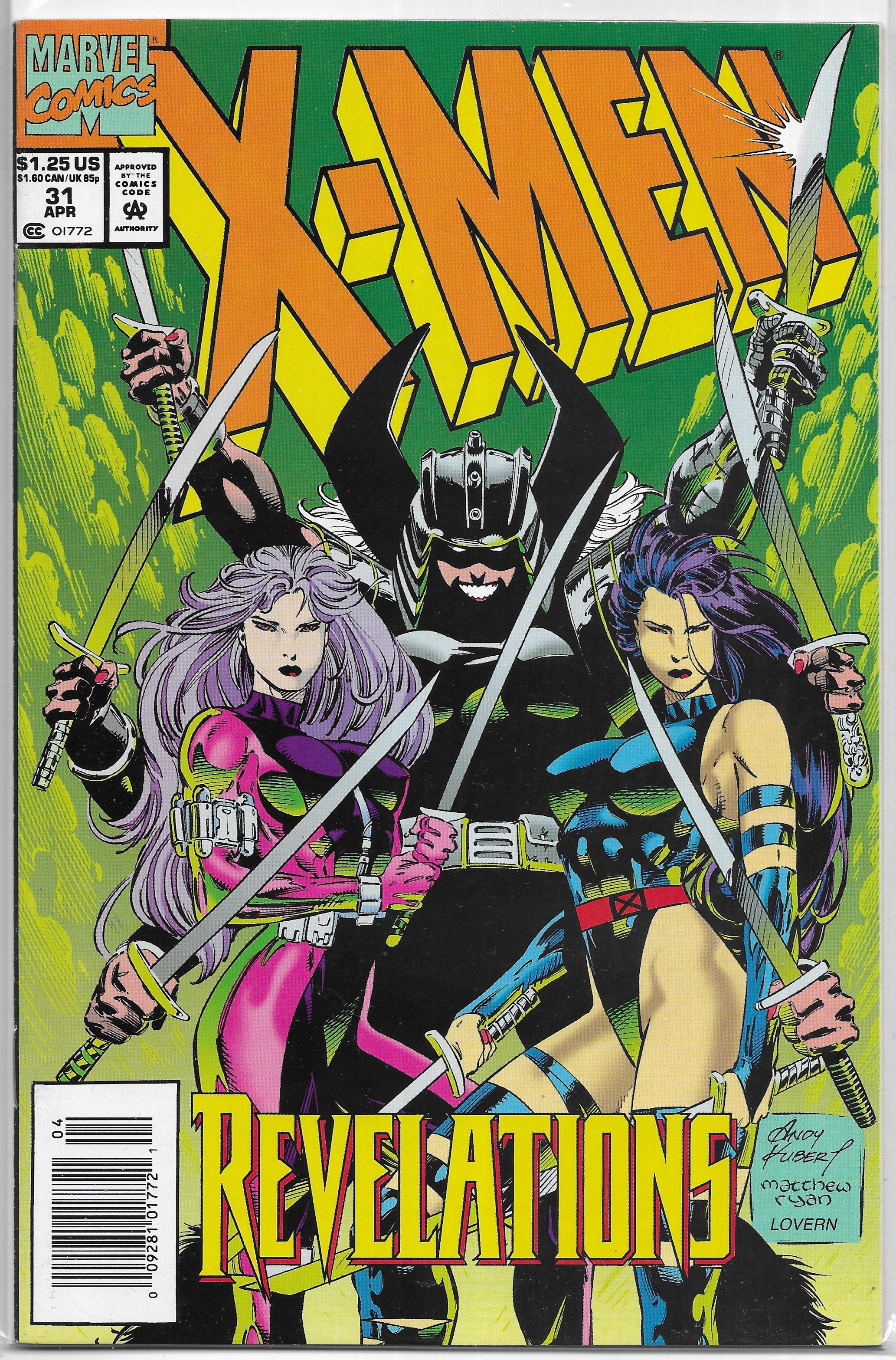 Psylocke Andy Kubert