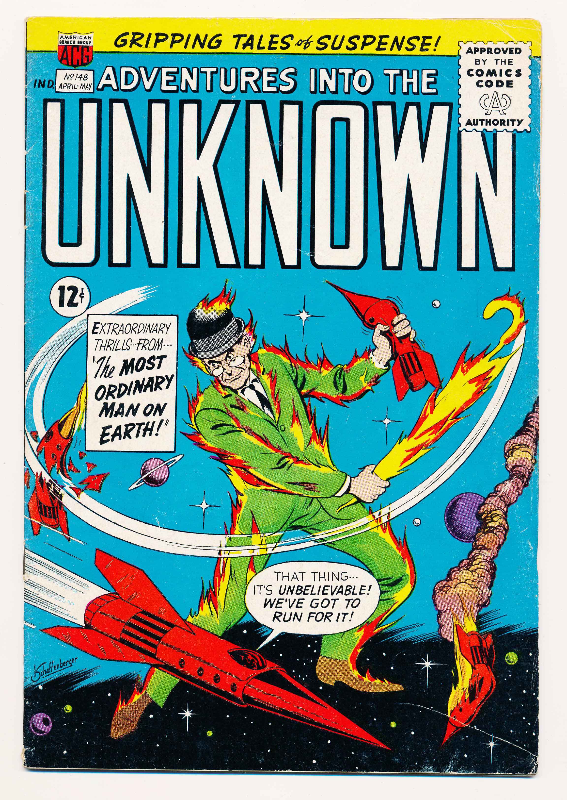 Adventures into the Unknown (1948 ACG) #148 FN | Comic Books - Silver ...