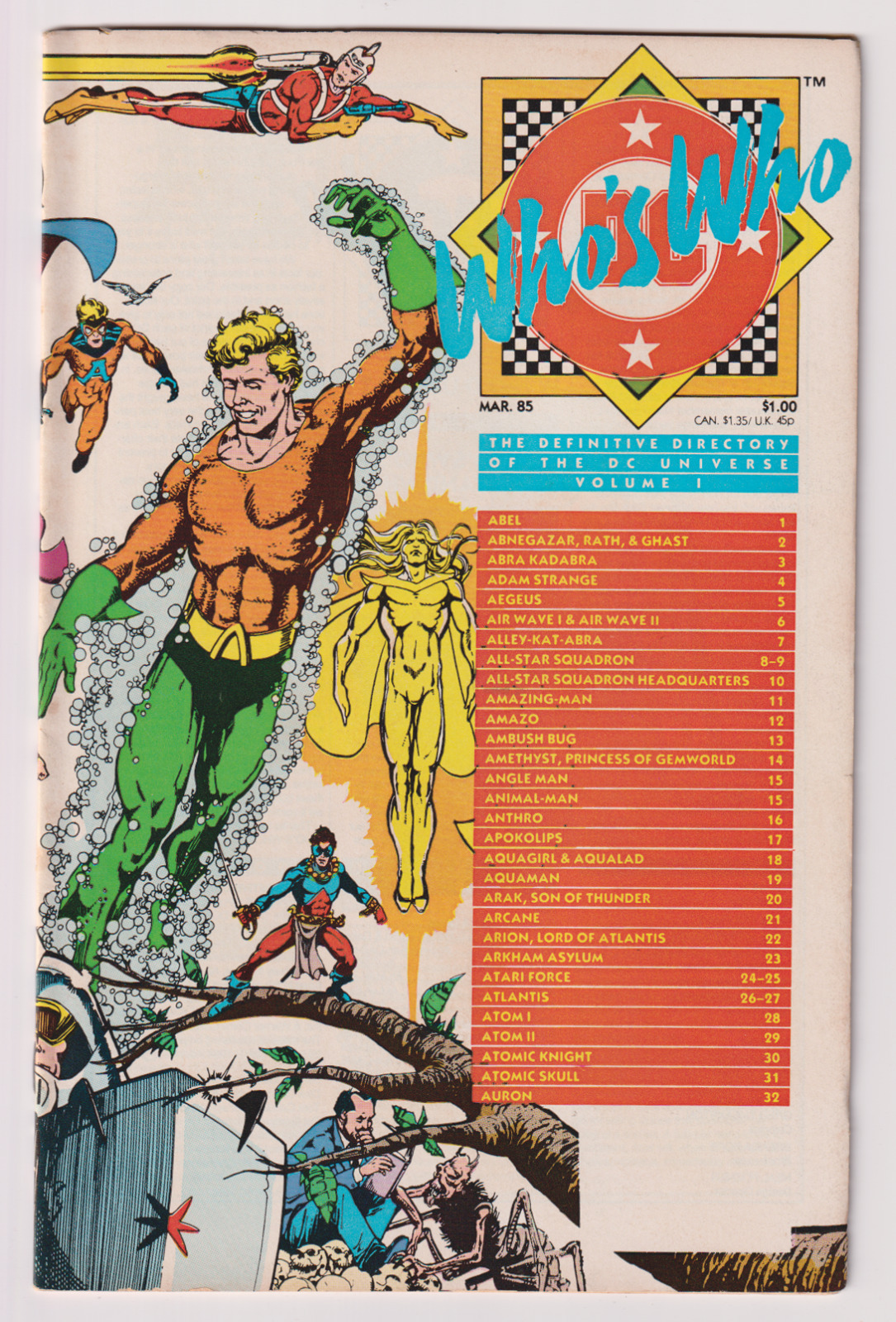 DC Comics! Who's Who! March 1985! | Comic Books - Copper Age, DC Comics ...