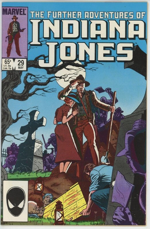 Further Adventures of Indiana Jones #29 (1983) - 7.5 VF- *Shot by Both ...