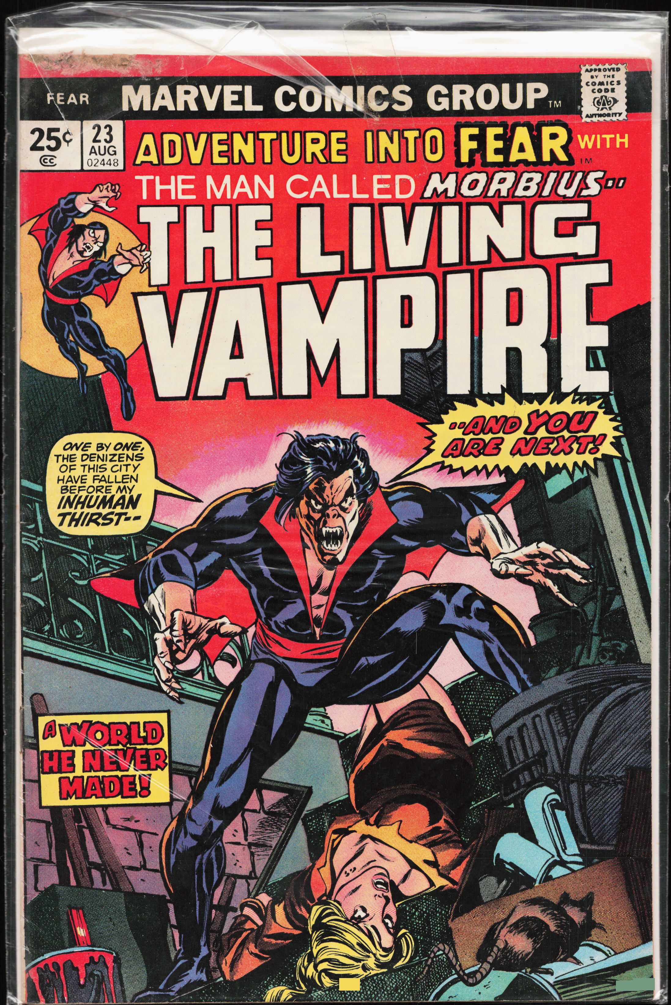 Adventure Into Fear #23 (1974) | Comic Books - Bronze Age, Marvel ...