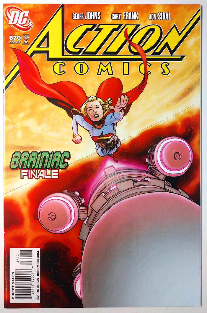 Action Comics #870 (9.4, 2008) Kubert Cover, Death of Pa Kent | Comic ...