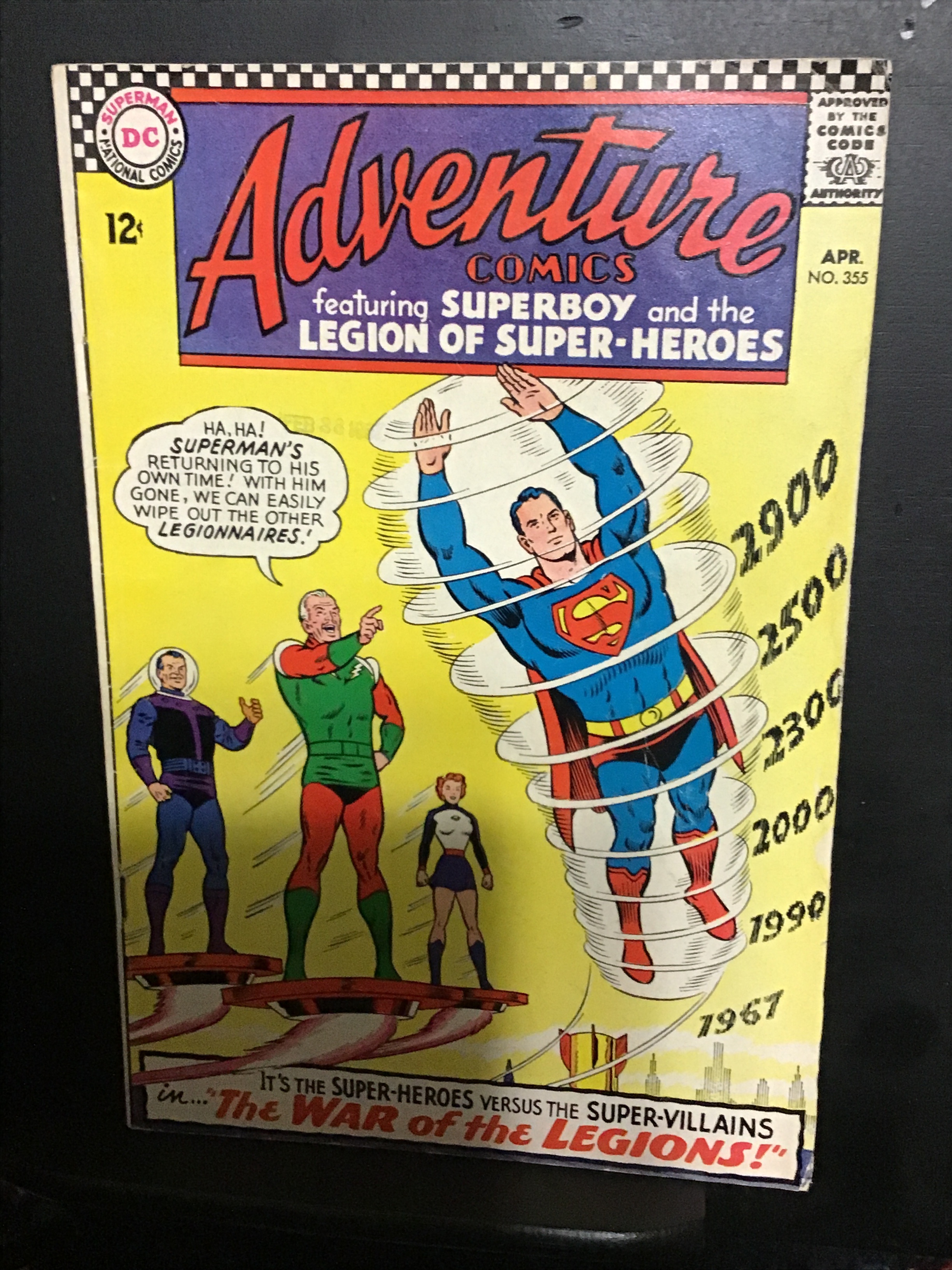 Adventure Comics #355 (1967) Legion Super Villains/Adult Legion VF+ ...