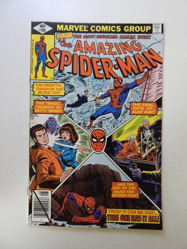 The Amazing Spider-Man #195 (1979) 2nd appearance of Black Cat VF ...