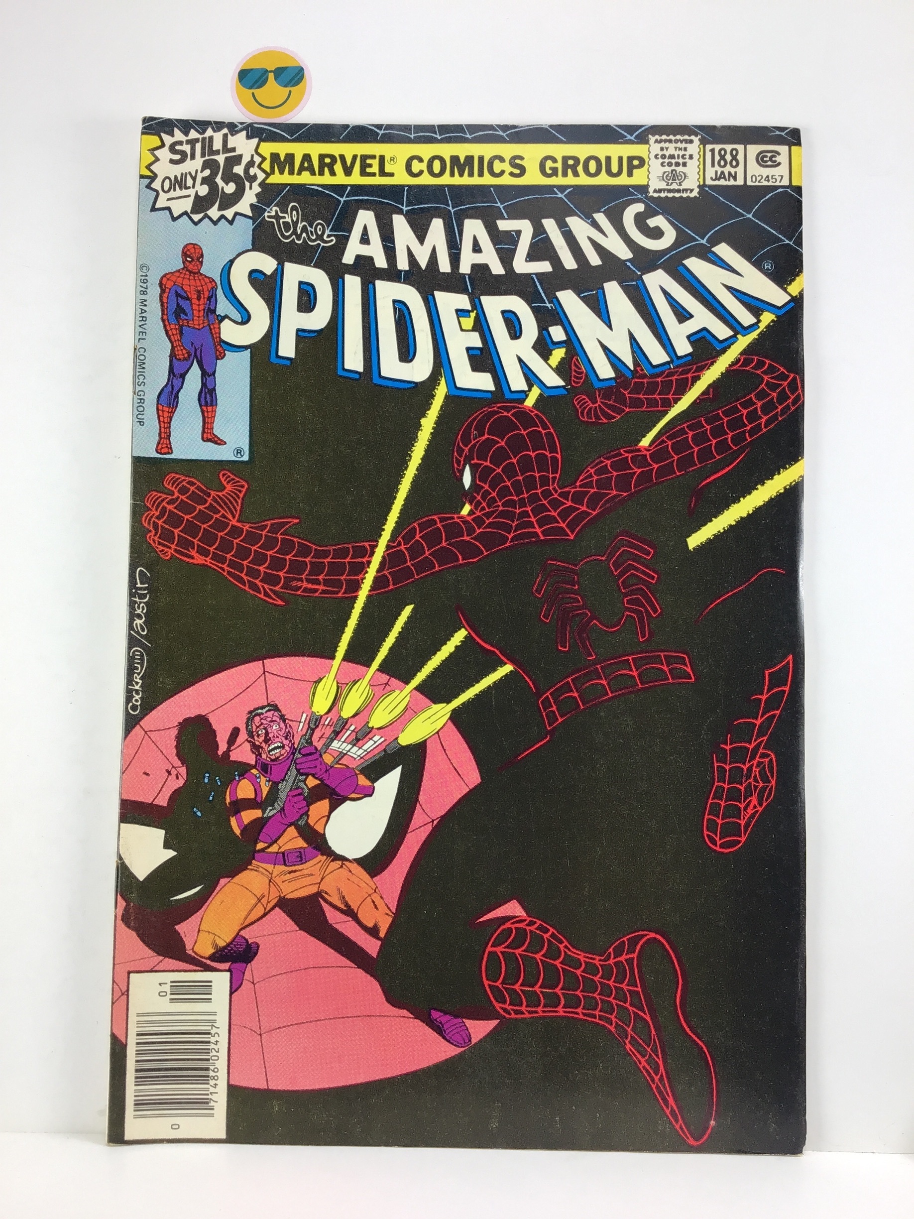 The Amazing Spider-Man #188 (1979) vfn KEY 2nd appearance of jigsaw ...