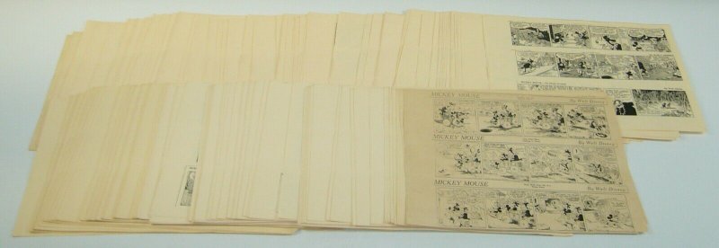 Mickey Mouse by Walt Disney newspaper strip reproductions 205 pages ...