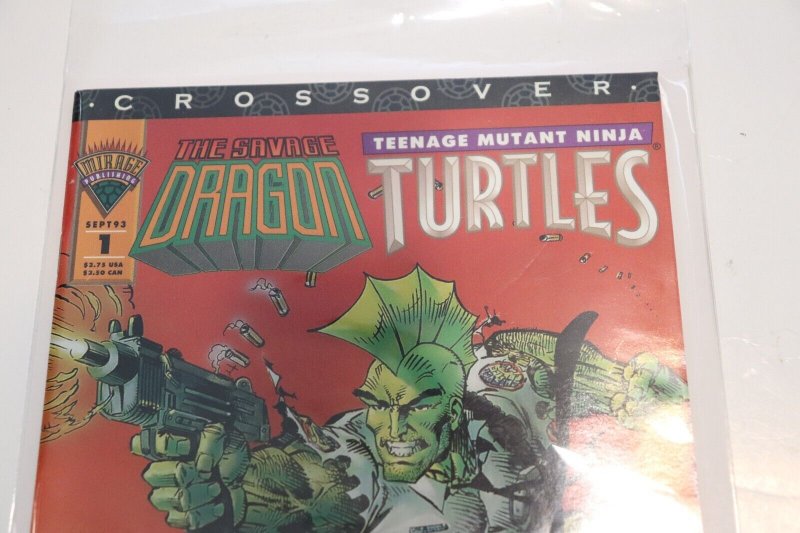 Savage Dragon Teenage Mutant Ninja Turtles Crossover #1 | Comic Books ...