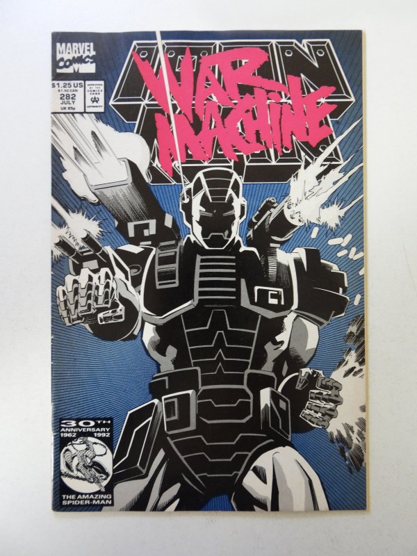 Iron Man #282 (1992) 1st Appearance of War Machine VF- condition ...