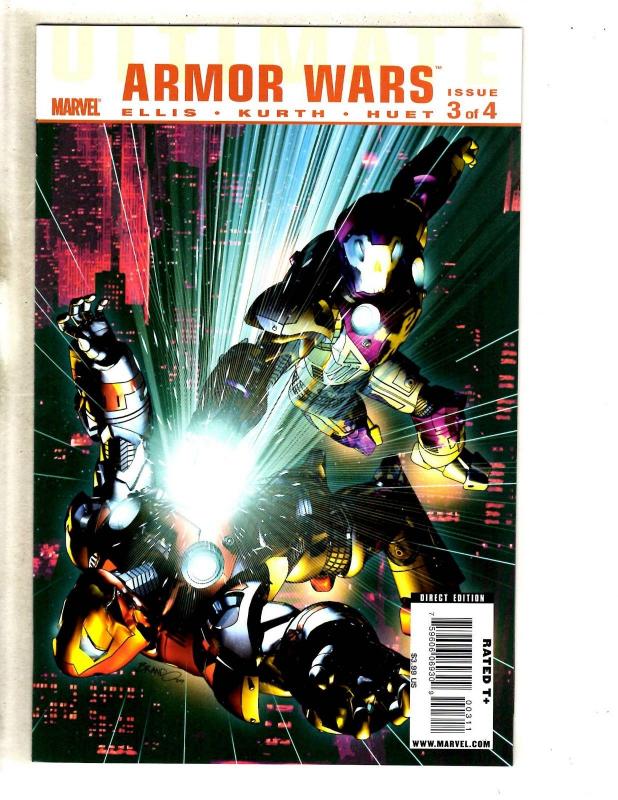 9 Comics Ultimate Armor Wars # 1 2 3 4 + Ultimate Extinction # 1 2 3 4 ...