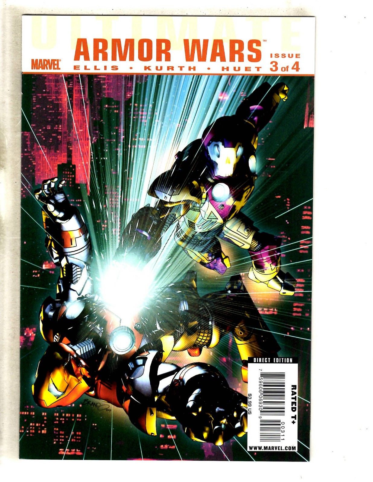 9 Comics Ultimate Armor Wars # 1 2 3 4 + Ultimate Extinction # 1 2 3 4 ...