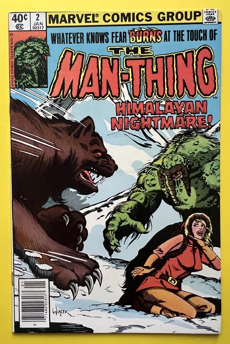 Man-Thing 2 Himalayan Nightmare (1980) B3 | Comic Books - Bronze Age ...