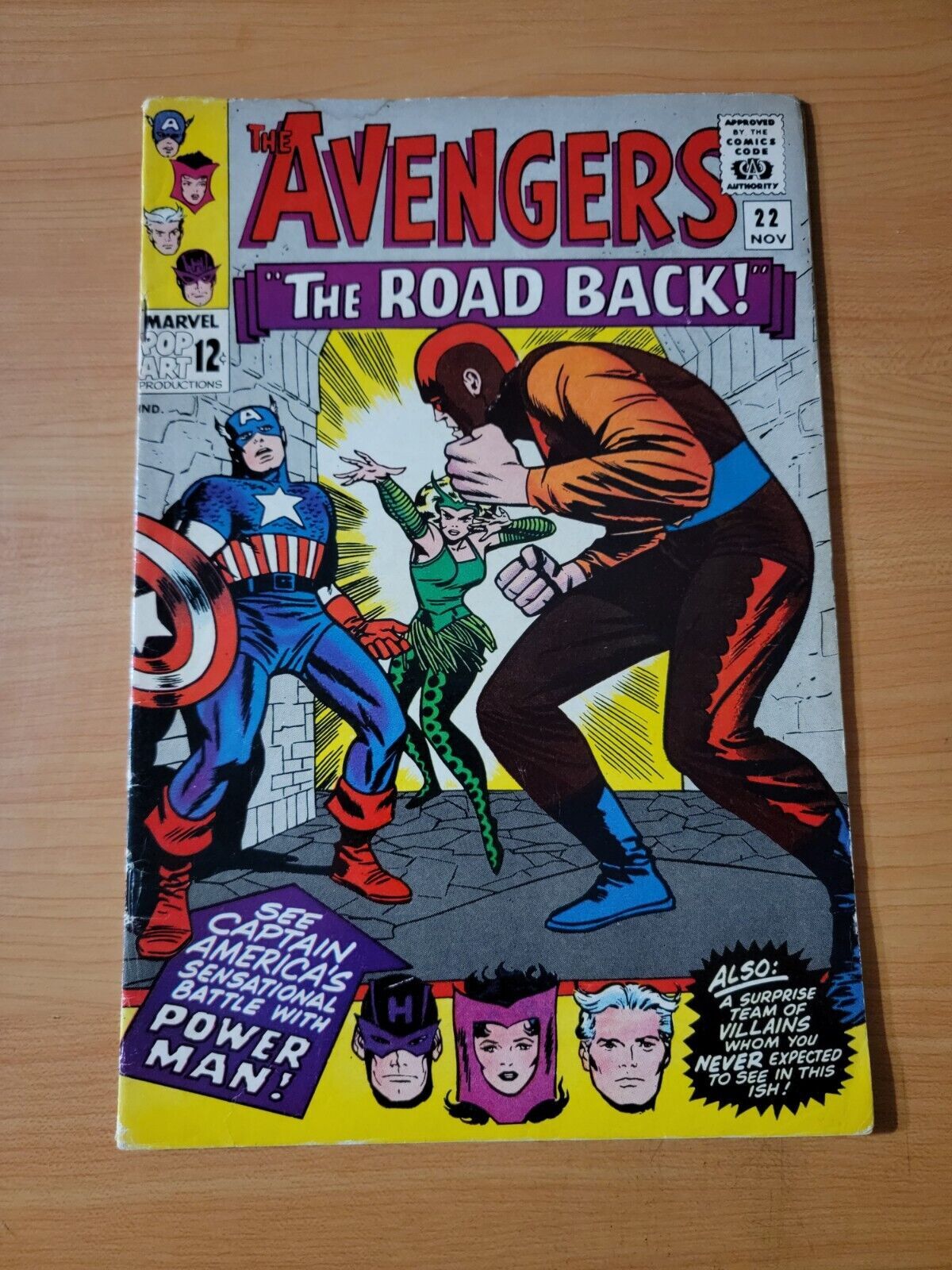 The Avengers #22 ~ FINE FN ~ 1965 Marvel Comics | Comic Books - Silver ...