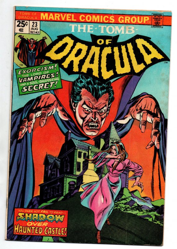 Tomb of Dracula #23 - MVS intact - vampire - Horror - 1974 - (-VG ...