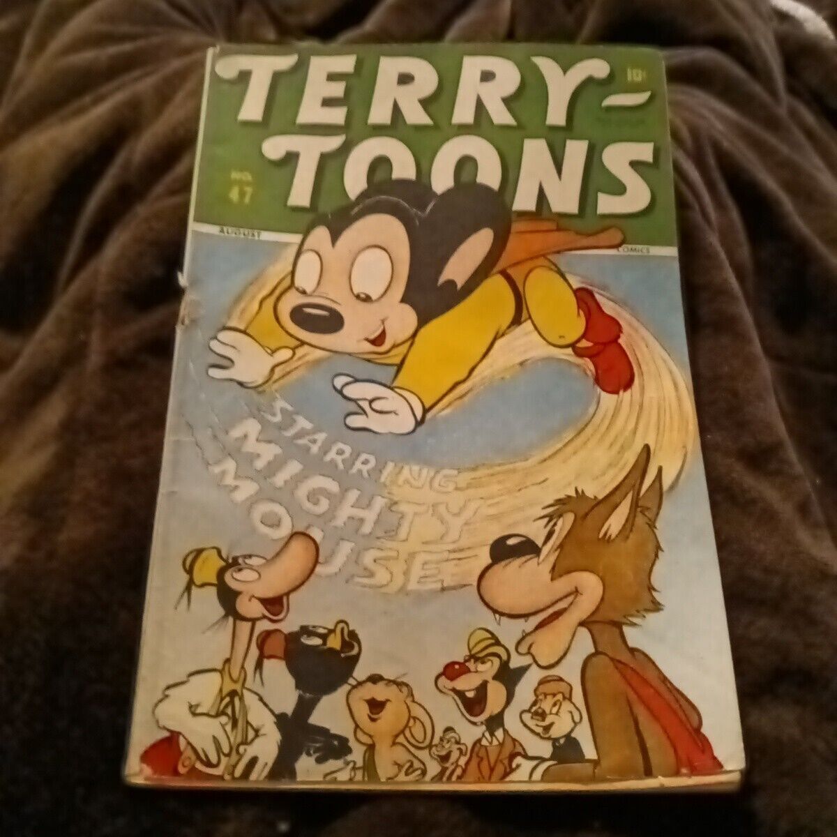 Terry-Toons #47 golden age 1946 Timely Comic Book mighty mouse cover ...