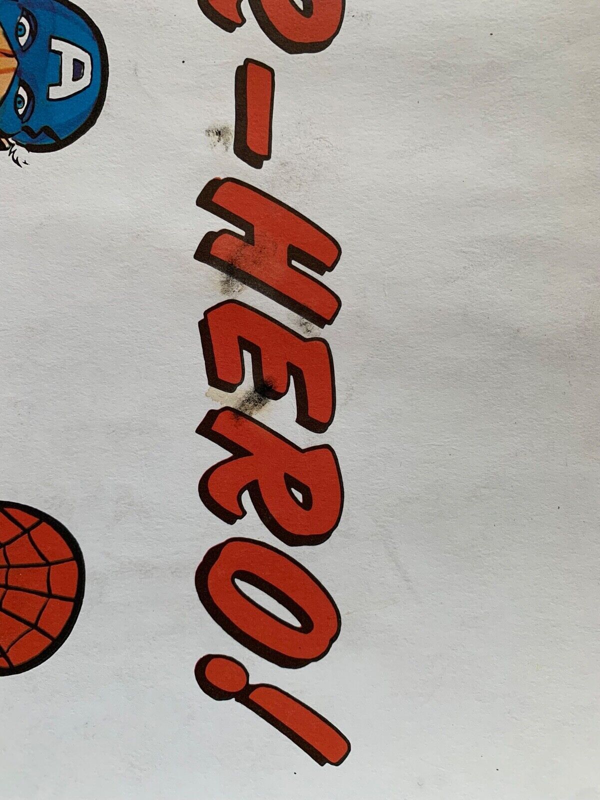 Vintage 1969 Jack Kirby Marvel Superheroes Toys for Tots Poster ...