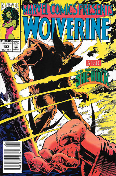 Marvel Comics Presents #123 (Newsstand) FN ; Marvel | Wolverine She ...