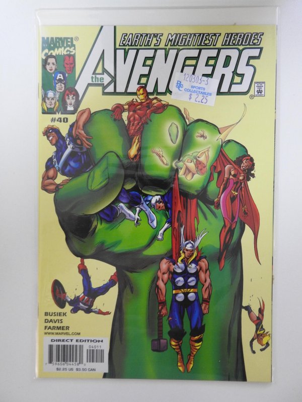 The Avengers #40 (2001) | Comic Books - Modern Age / HipComic