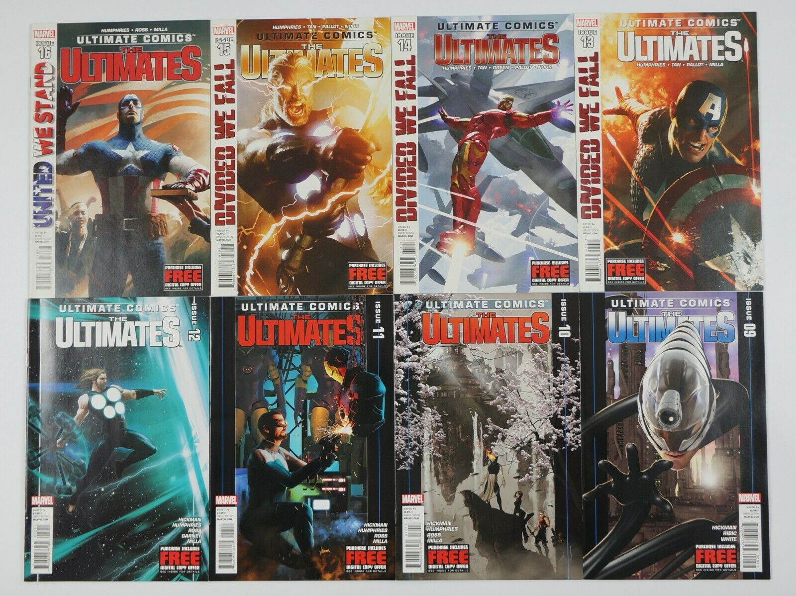 the Ultimates vol. 2 #1-30 VF/NM complete series + 18.1 hickman ...
