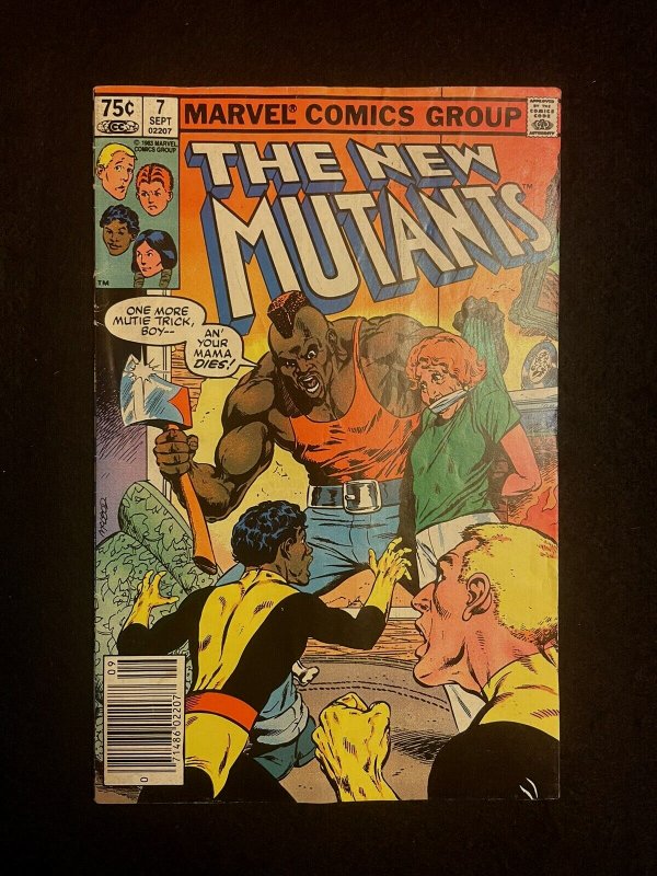 New Mutants #7 Newsstand (1978) Bronze Age Marvel | International ...