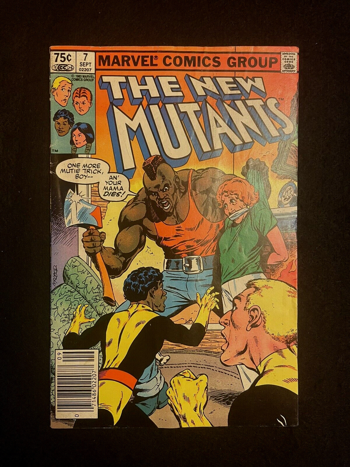 New Mutants #7 Newsstand (1978) Bronze Age Marvel | International ...